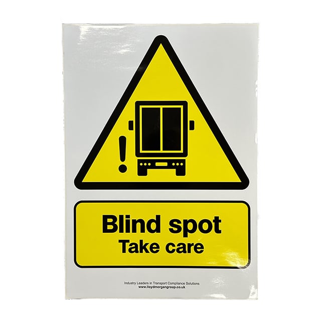 A3 Blind Spot Stickers in Stock | Lloyd Morgan Group UK